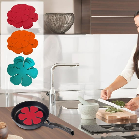XiYing Non-Stick Pan Protector Pads, Heat Insulated Non-Woven Felt ...