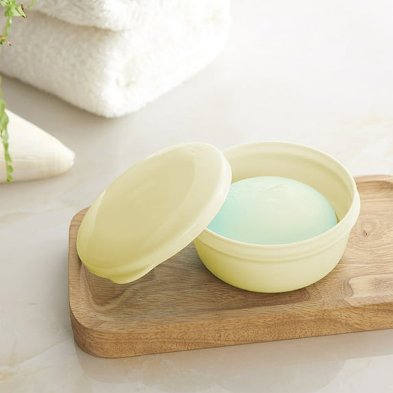 XiYing Portable Soap Box with Double Drainage, Sealed Lid for Travel ...