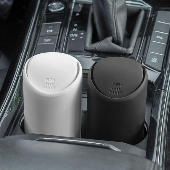 XiYing Silicone Car Trash Can, Hanging Door Storage Bin, Leakproof ...
