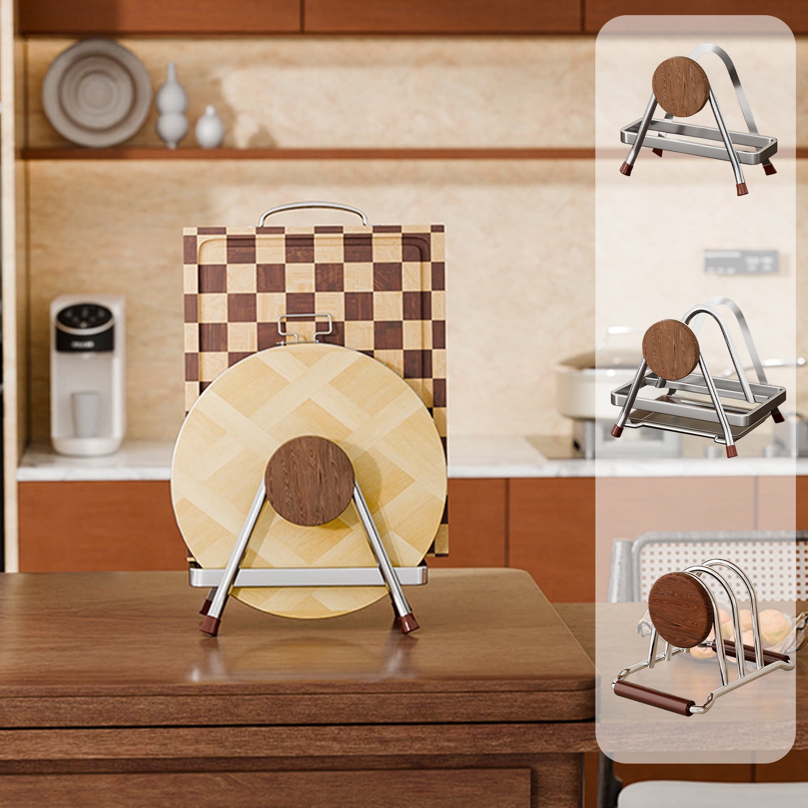 XiYing Stainless Steel Stove Top Cover Rack, Food Storage Drying Rack ...