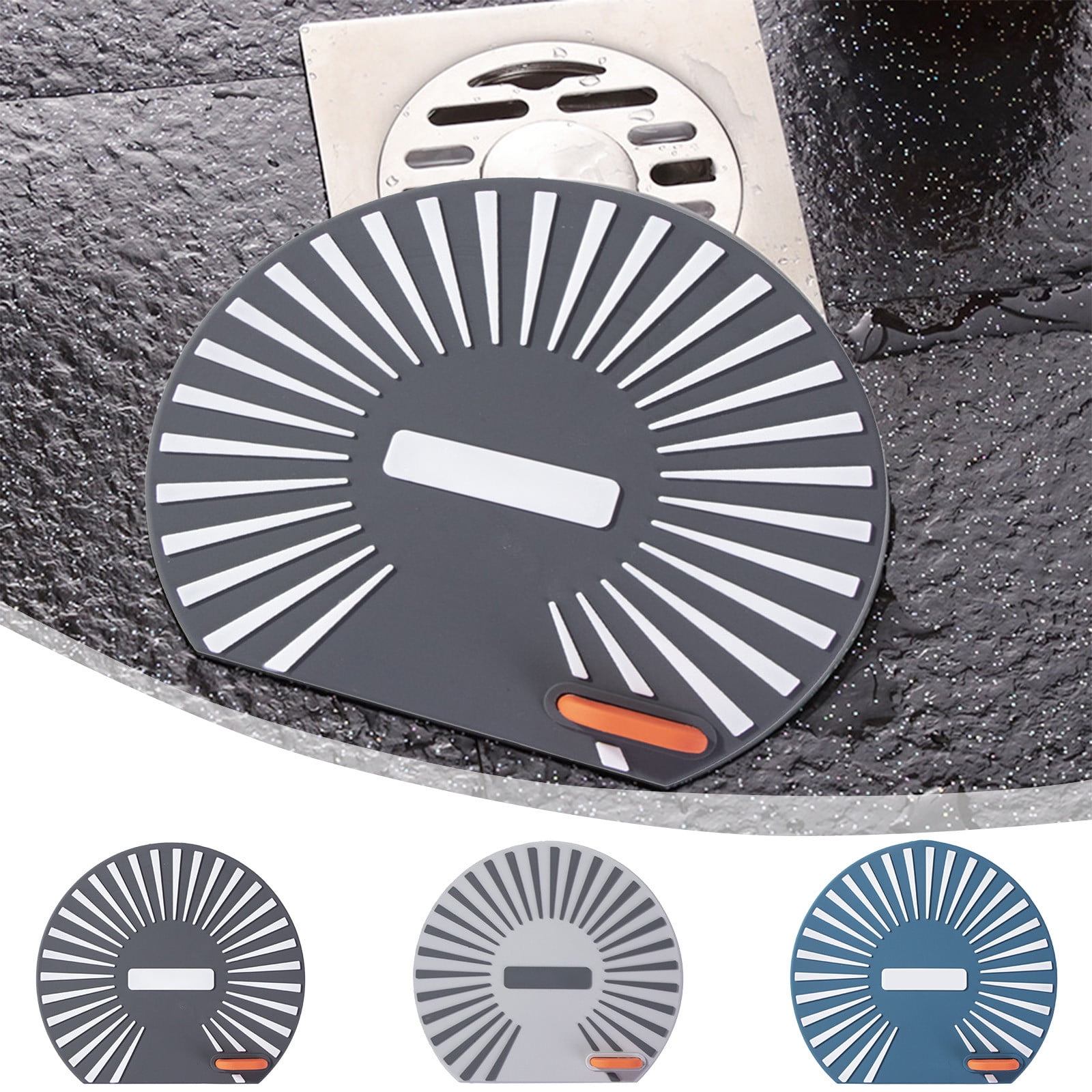 XiYing Strong Adsorption Silicone Floor Drain Cover, Odor Proof Seal ...