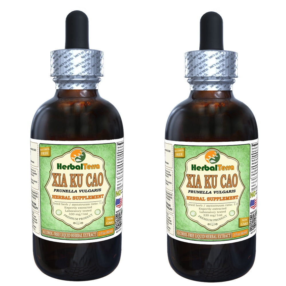Xia Ku Cao, Prunella (Prunella Vulgaris) Glycerite, Organic Dried Spike ...