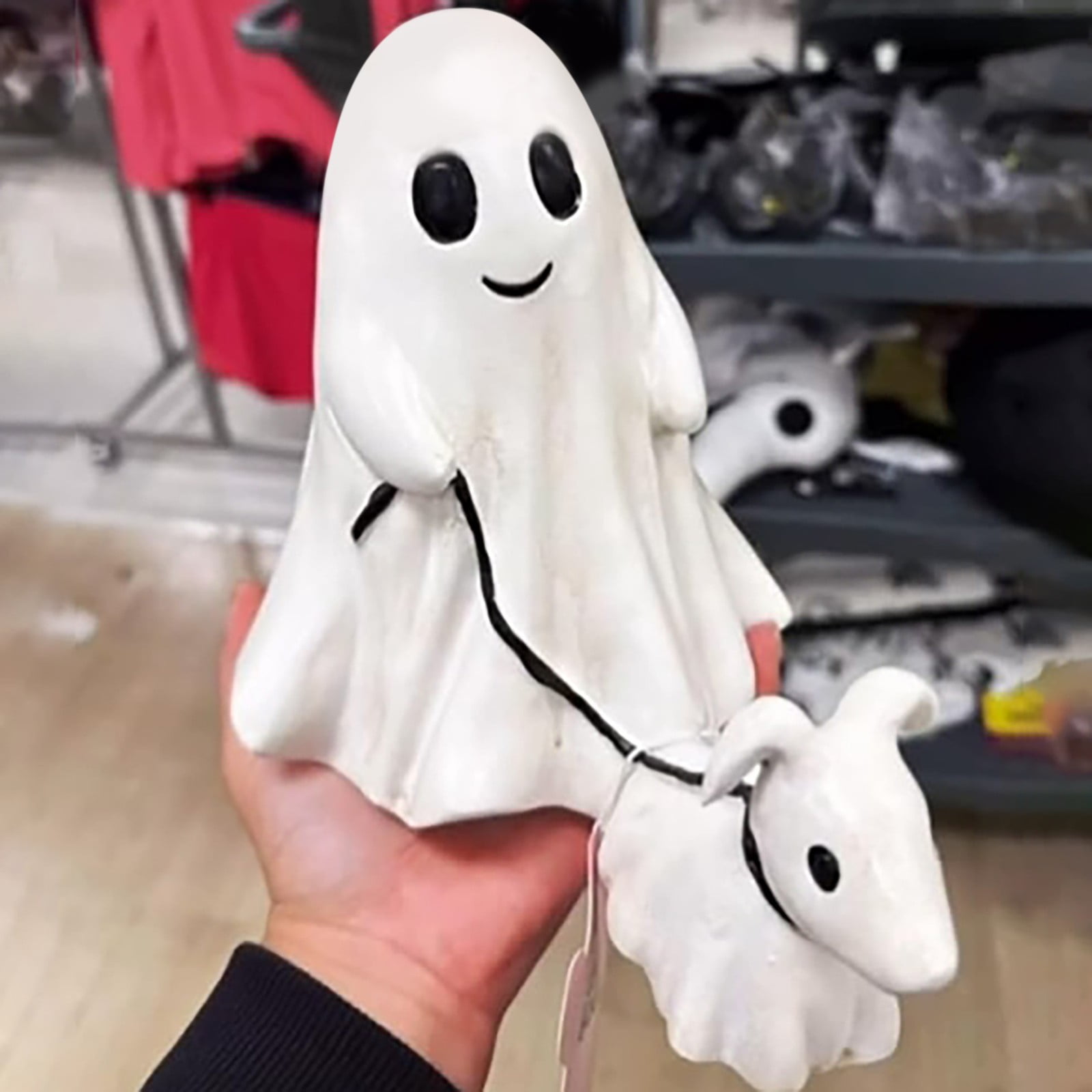 XiagYu 2024 Ghost Figurine Ghost Dog Ghost Dogs Decor Ghost Decorations ...
