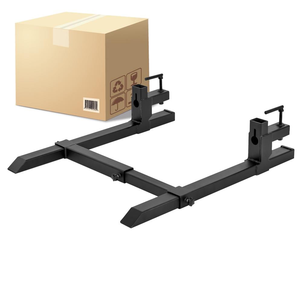 Xianers 43" 1500lbs Clamp on Pallet Forks, Tractor Bucket Forks with ...