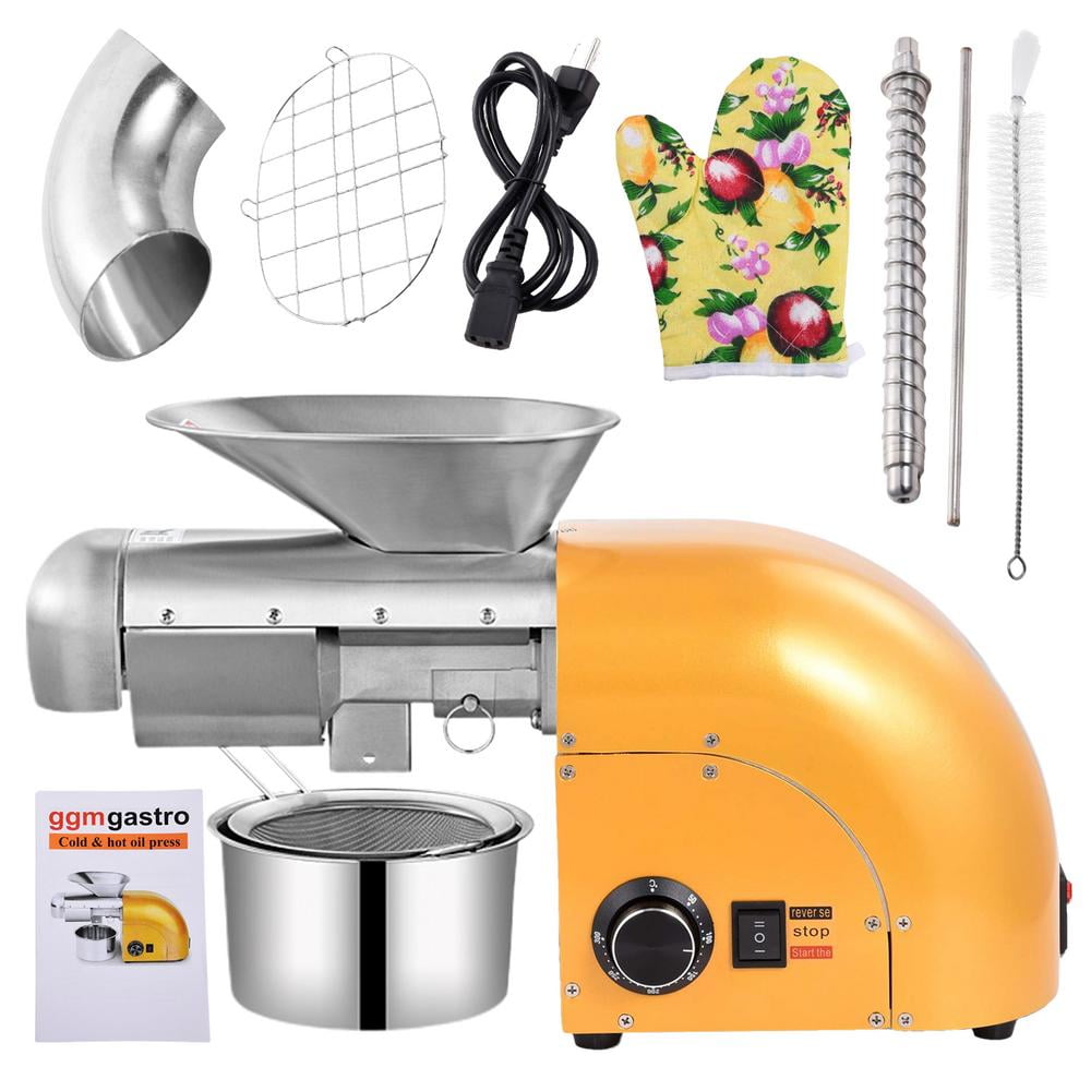 Xianers Cold Press Oil Extractor 1800W Electric Oil Press Machine ...