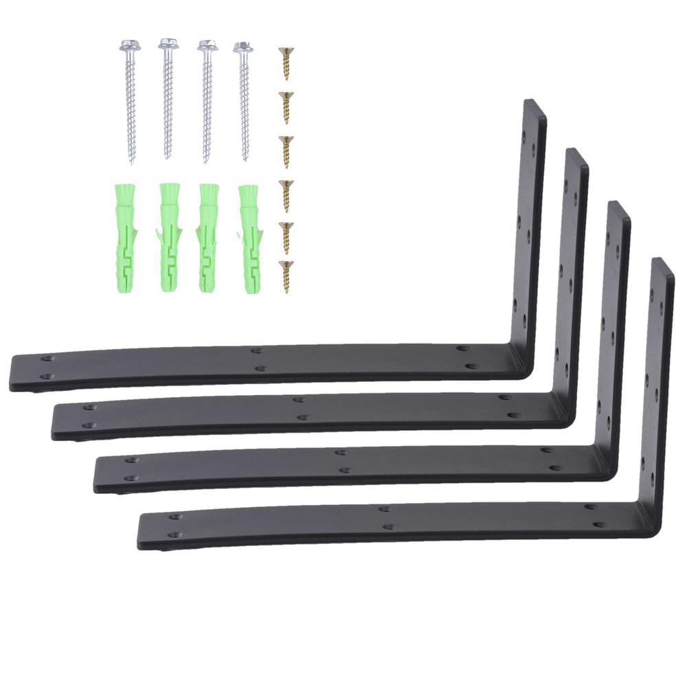 Xianers Countertop Support Bracket Heavy Duty L Shelf Granite ...