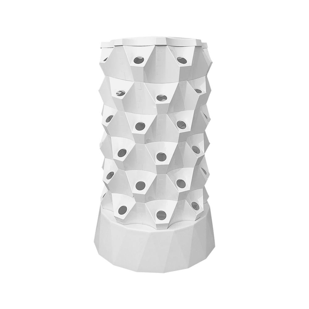 Xianers Hydroponic Plant Tower 48 Slots Hydroponic Vegetable Tower ...