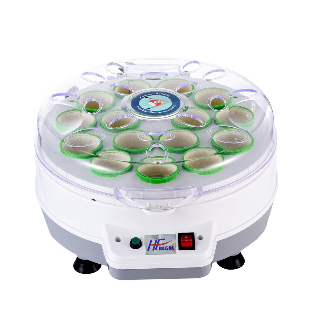 XIANERS Upgraded PU+Plastic Pool Ball Cleaning Machine Electric ...
