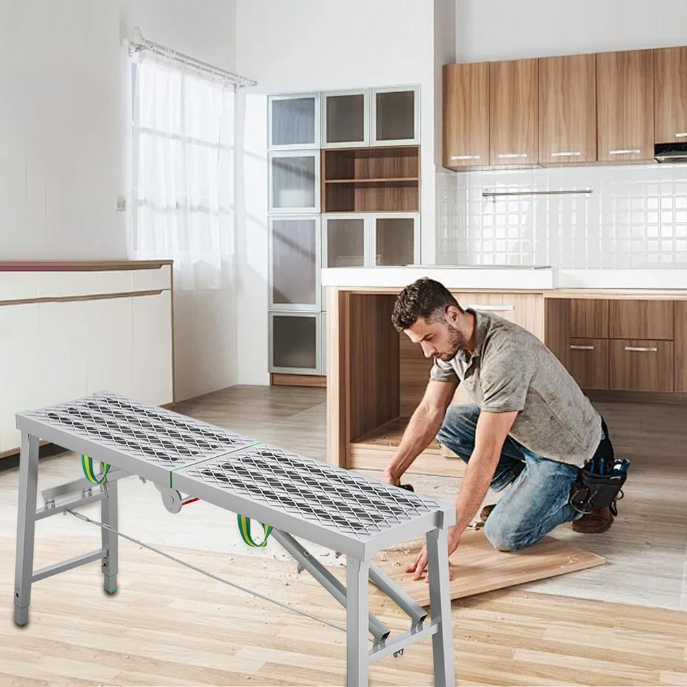 Xianers Scaffold Ladder ,Work Platforms ,Step Ladder Aluminum Work ...