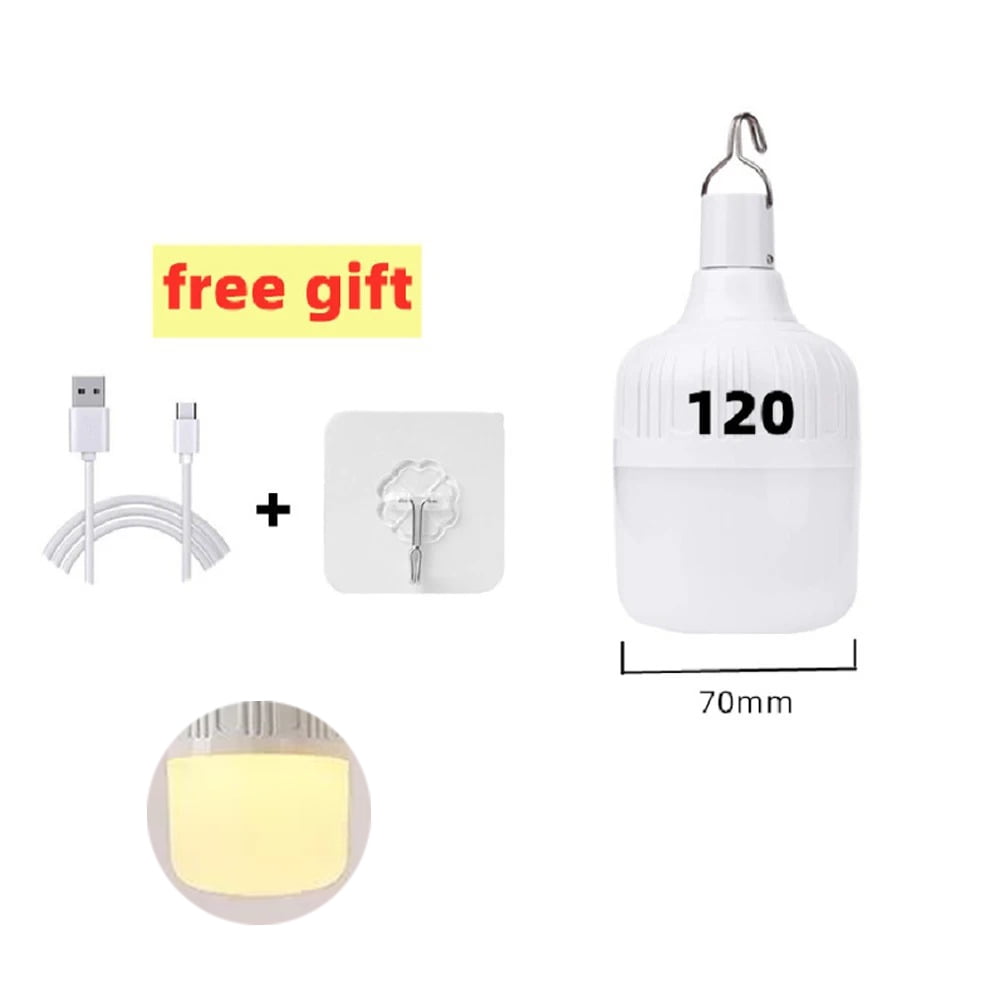 From Xiao Bei strict selection 1-8pcs Portable LED Outdoor Camping ...