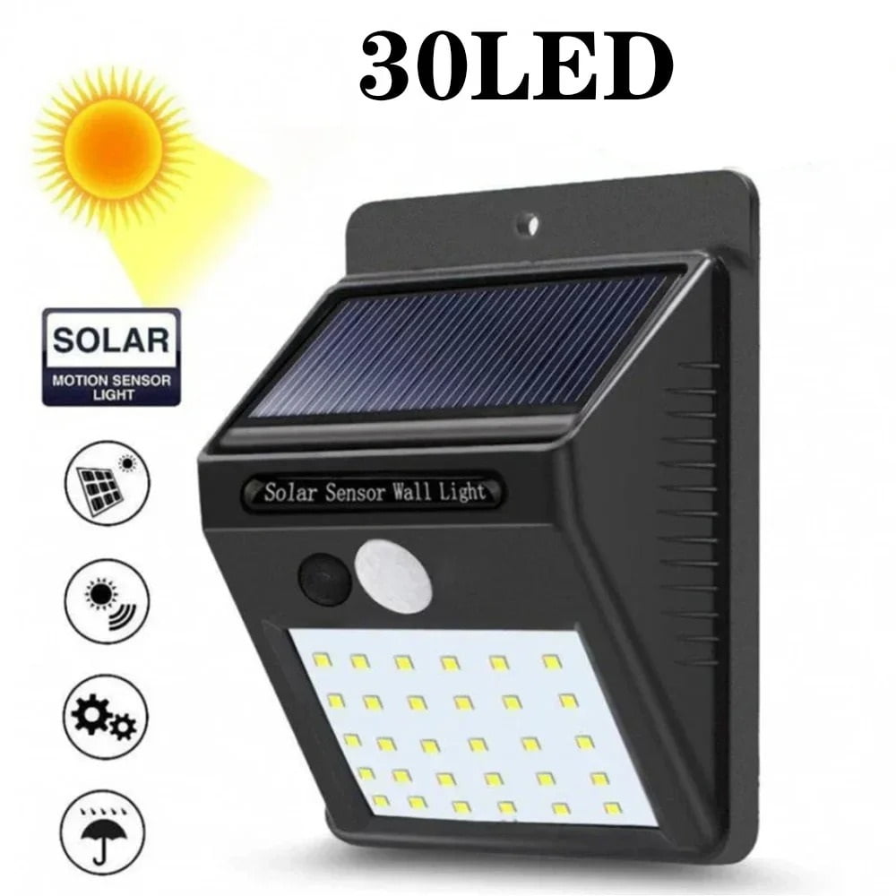 From Xiao Bei strict selection 30 LED Solar Light Wireless Sensor Solar ...
