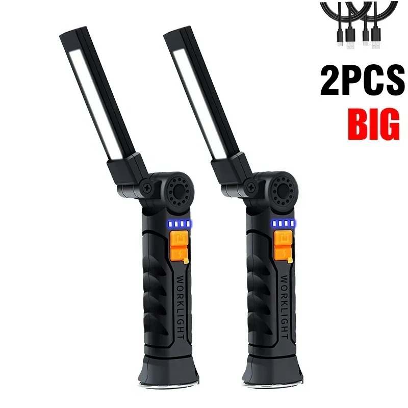 From Xiao Bei strict selection USB Flashlight Rechargeable Built-in ...