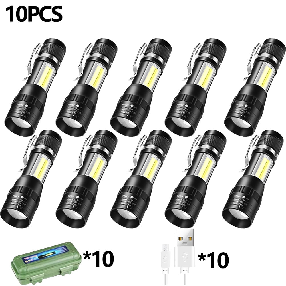 From Xiao Bei strict selection USB Rechargeable Mini Flashlight ...