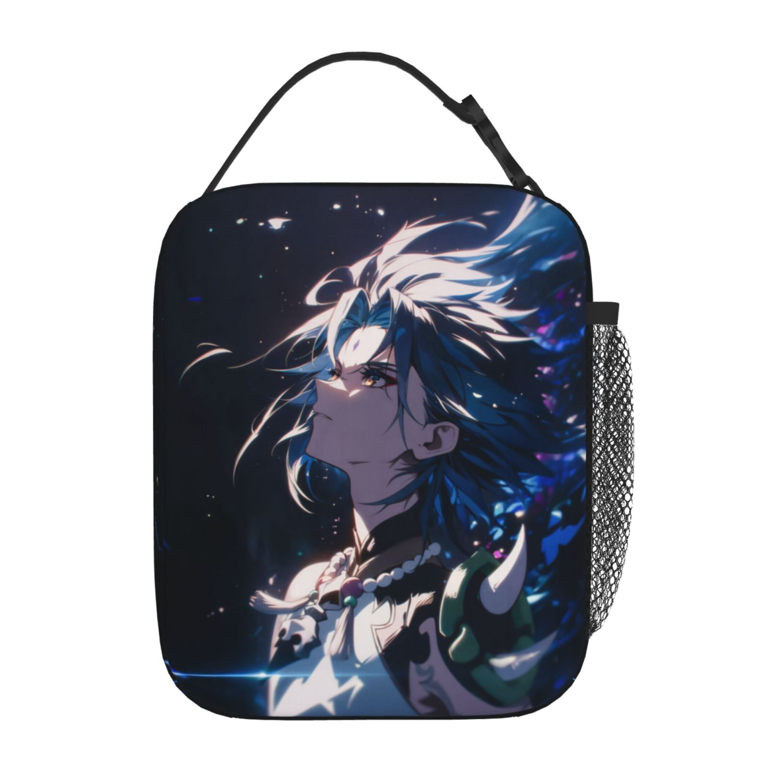Xiao Genshin Impact Lunch Bag Tote Bag Portable Insulated Lunch Box For ...