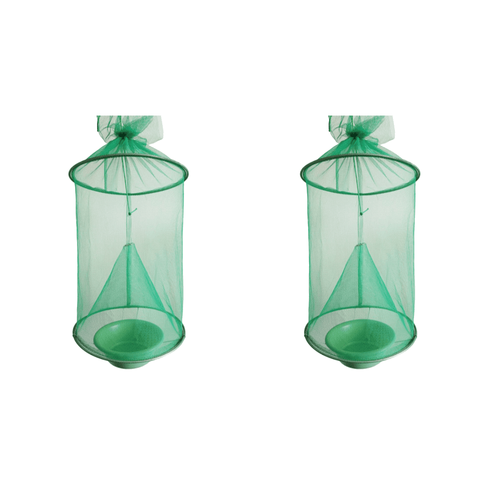 Xiao Hang 1-10PCS Reusable Hanging Fly Catcher Killer Flies Flytrap Cage Net Trap Pest Control ...