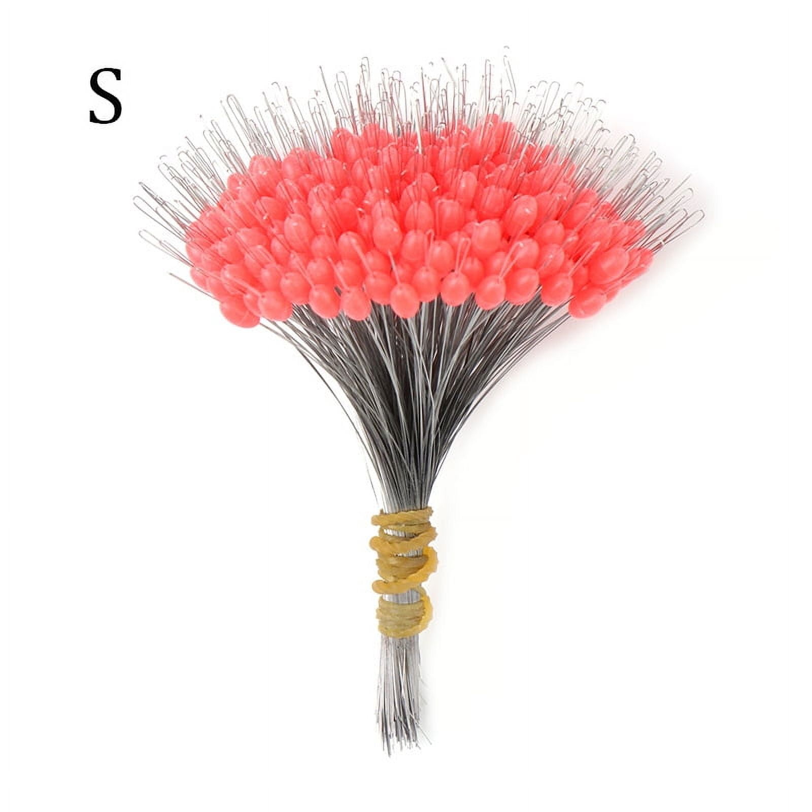 Xiao Hang 300Pcs Silicone Space Bean Oval Stopper Bobber Profession ...