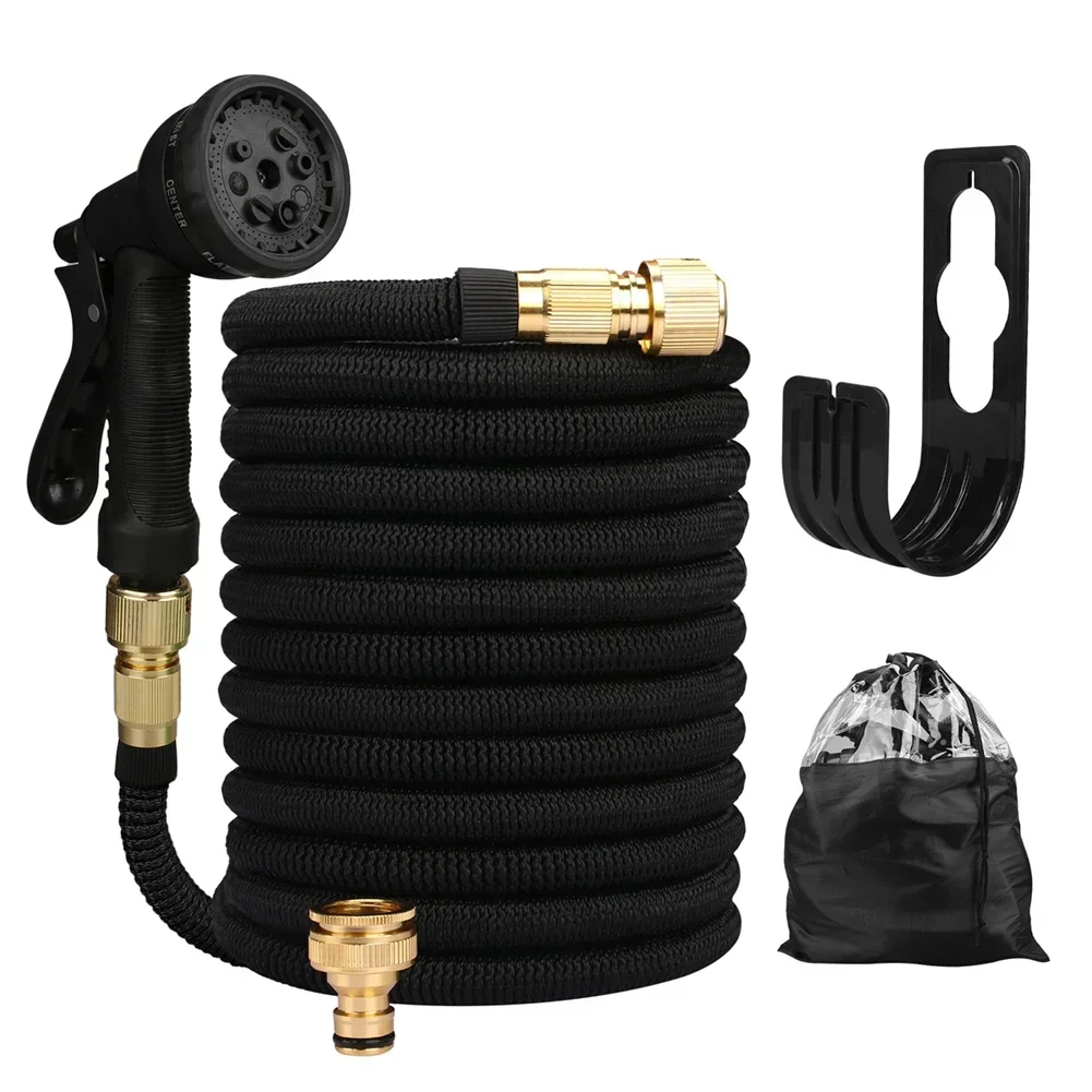 Xiao Hang Garden Water Hose Expandable Double Metal Connector High ...