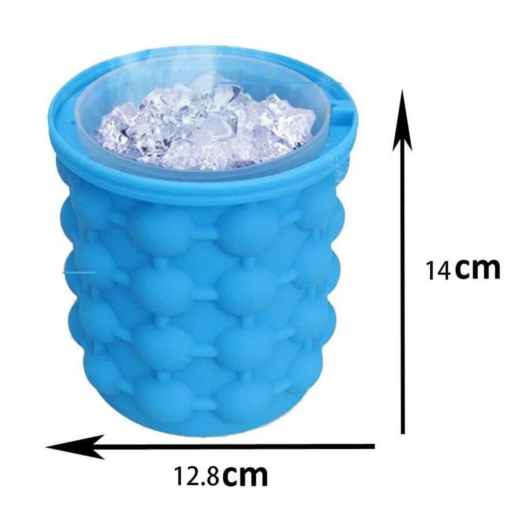 Xiao Hang Ice Cube Mold Ice Tray Large Silicone Ice Bucket (2-In-1) Ice ...