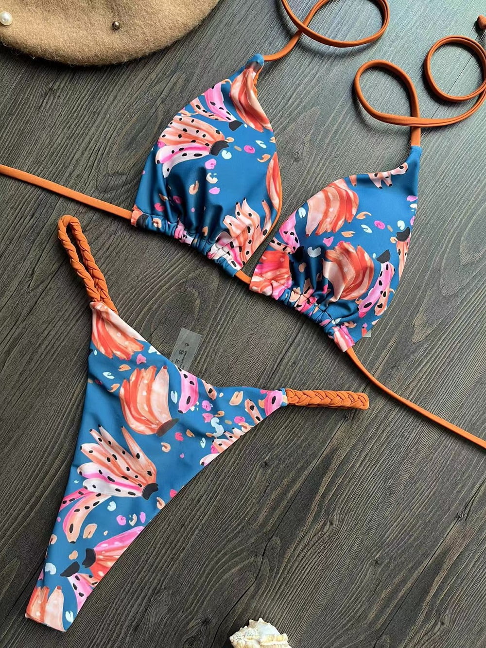 Xiao Hang RUOTONGSEPT Swimwear Women Leopard Print Brazilian Bikini Set ...