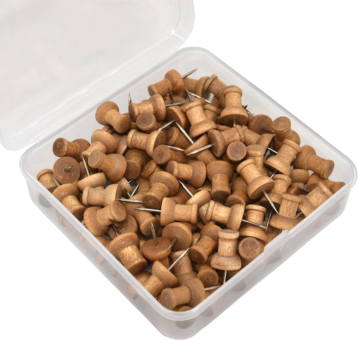 Xiao Hua 100 wooden thumbnails, soft board thumbnails, used for office ...