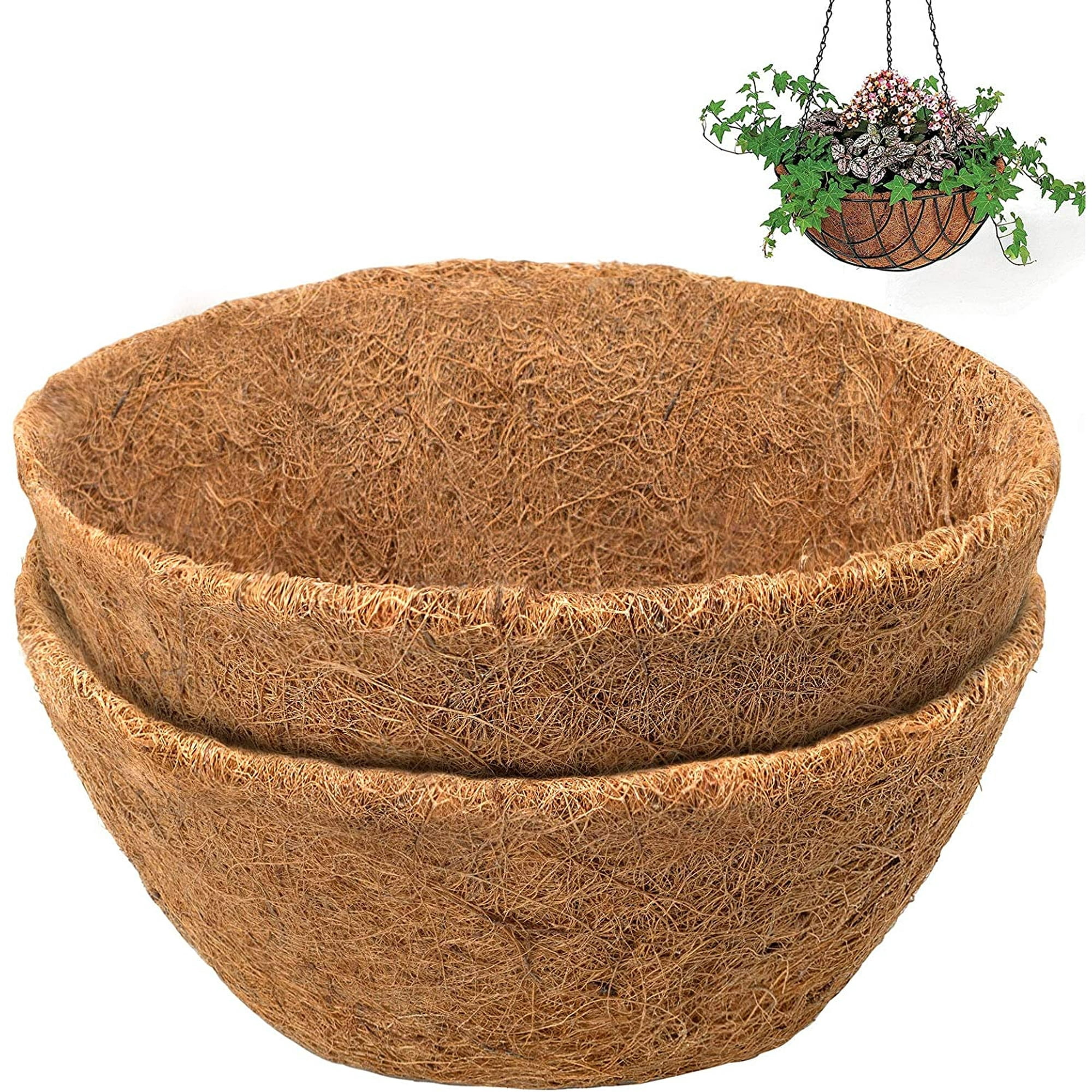 Xiao Hua 2-piece set with 12 inch circular coconut fiber lining ...