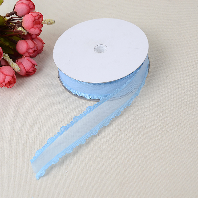 Xiao Hua 2 pieces of 0.98-inch wide and 20 yard long sky blue ...