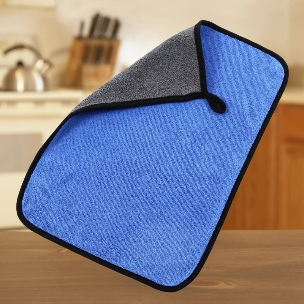 Xiao Hua 4pcs high-quality ultra thick fluff ultra-fine fiber towel ...