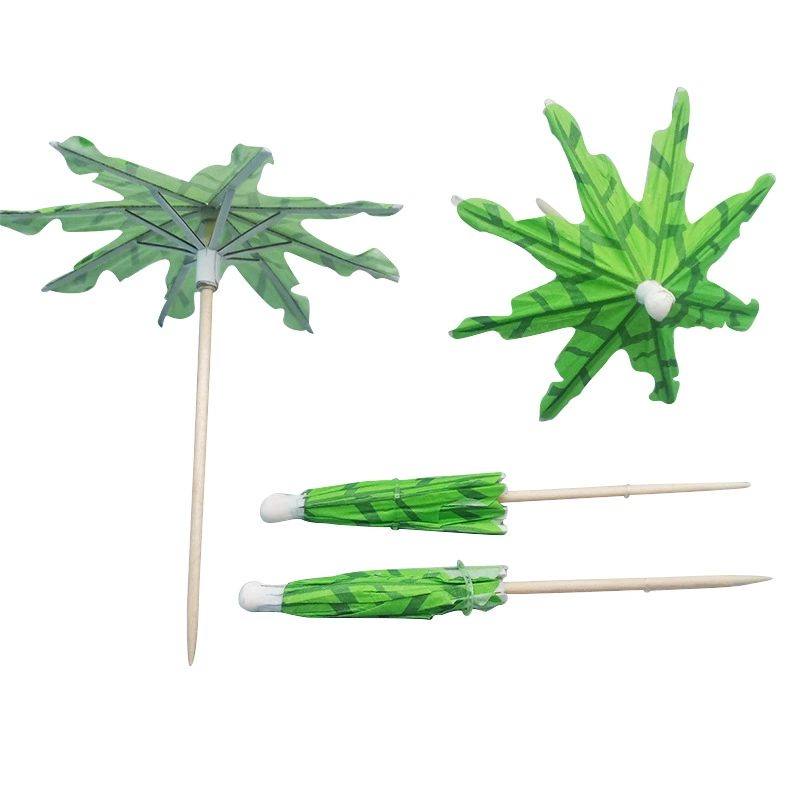 Xiao Hua Cocktail Picks 100 Counts Firework Design Red White Blue ...