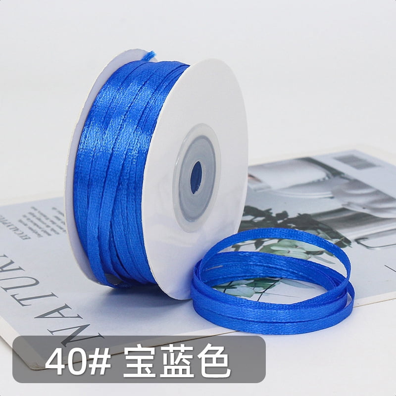 Xiao Hua Ribbon Roll -1 piece royal blue 0.12 inch wide, 91 meter long ...