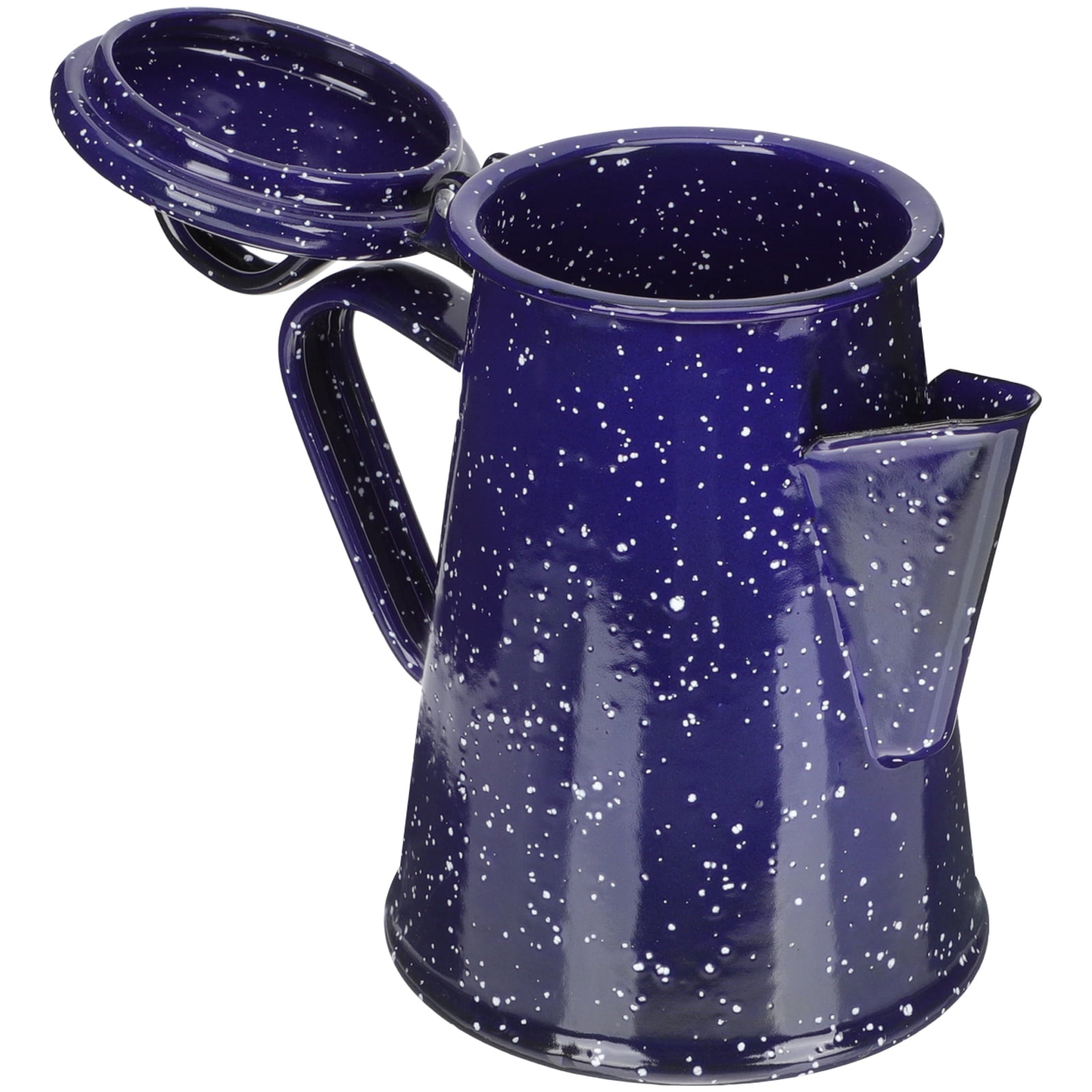 Xiao Hua enamel coffee pot kitchen teapot steel heatable retro teapot ...