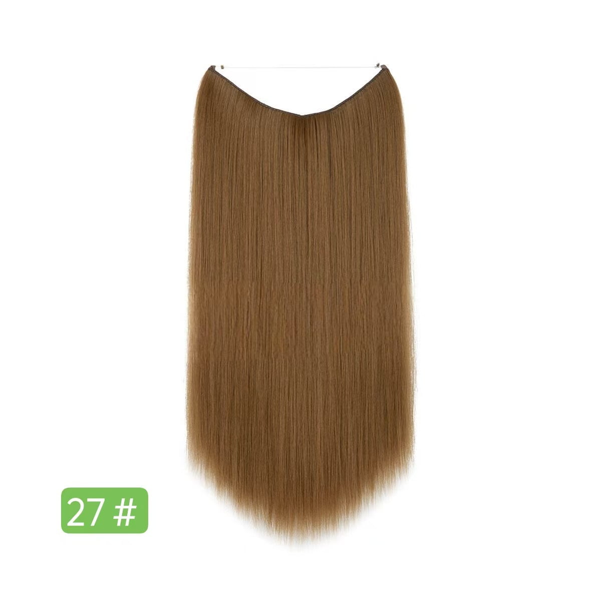 Xiao Hua one-piece straight hair extensions, 22 inch long wig with ...