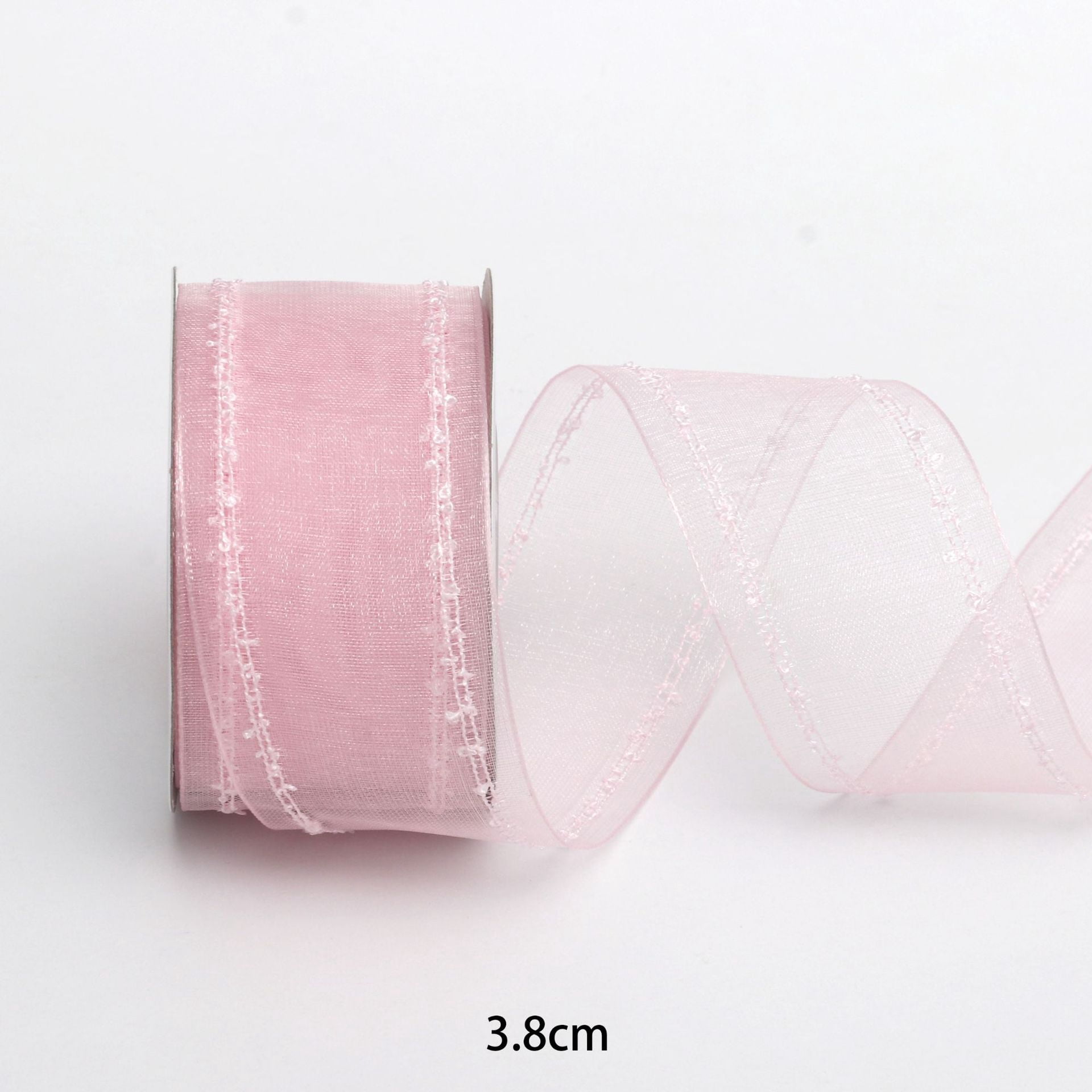 Xiao Hua pink transparent ribbon -1 piece, 1.5 inches wide, 10 yards ...