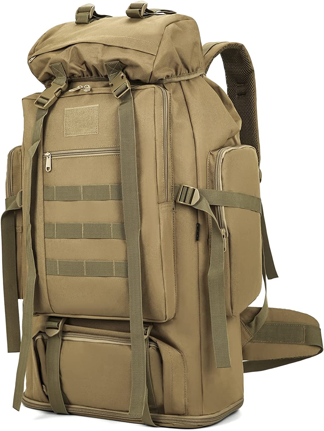 XiaoBanDeng 100L Hiking Camping Backpack Tactical Backpack for Men and ...