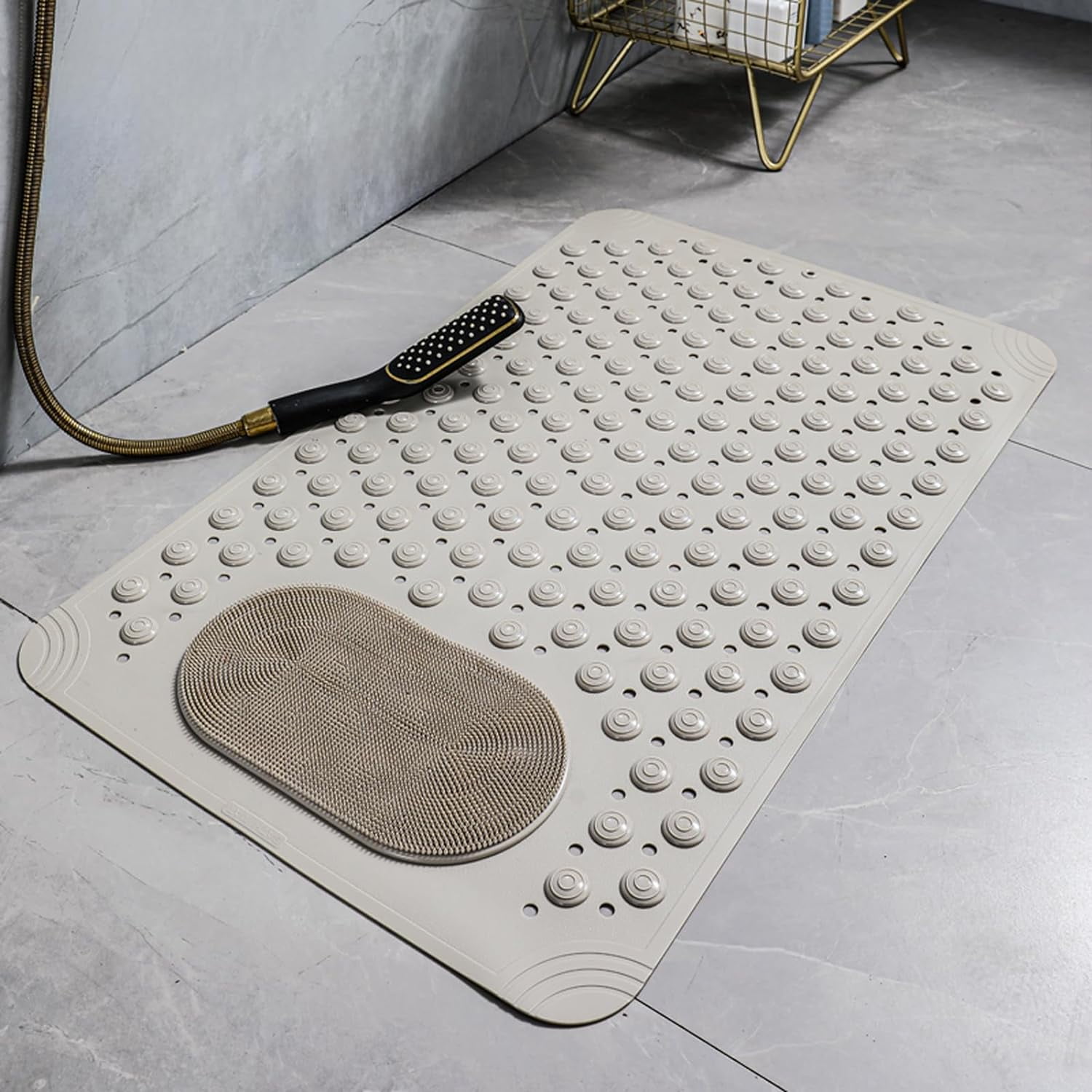 XiaoBanDeng Bath Mat Non-Slip Tub Shower Mats Bathtub Mat for Adult ...