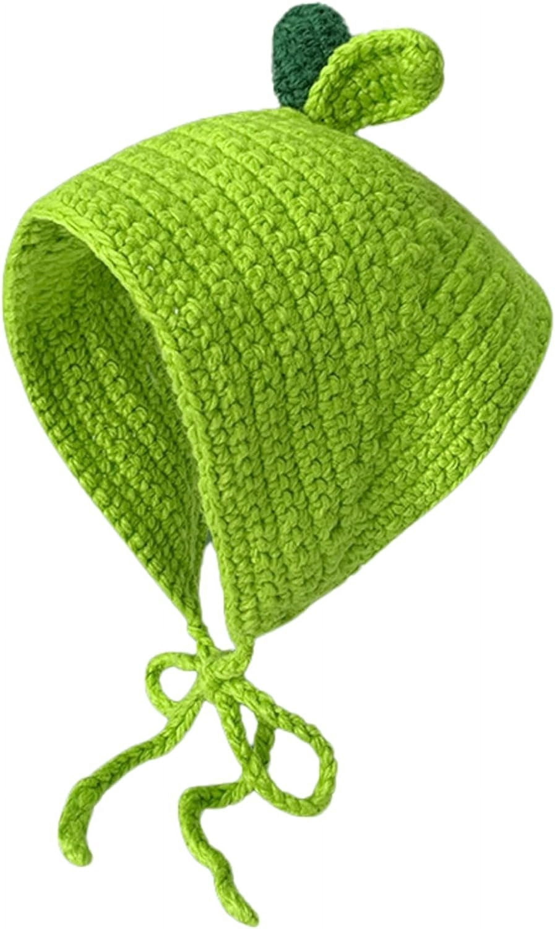 XiaoBanDeng Crochet Bucket Hat Women Trendy Knit Floral Floppy Cap Cute ...