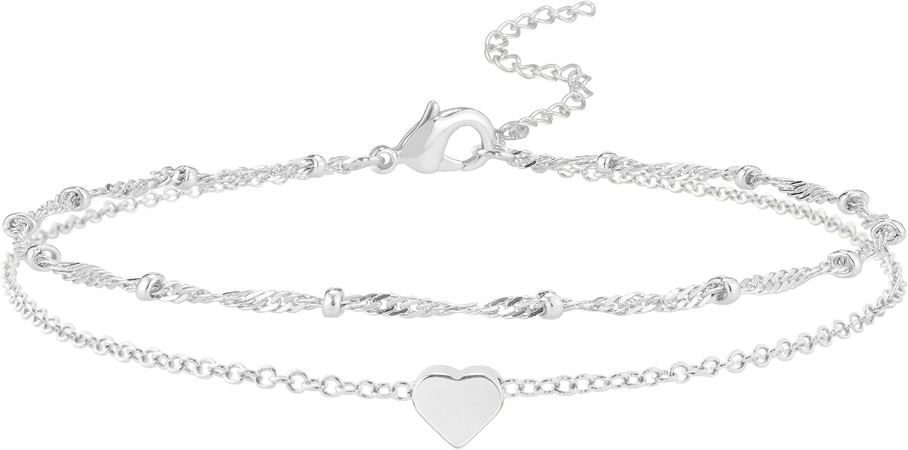 XiaoBanDeng Extra Large Anklets for Women Large Ankle, Real Brass/Brass ...