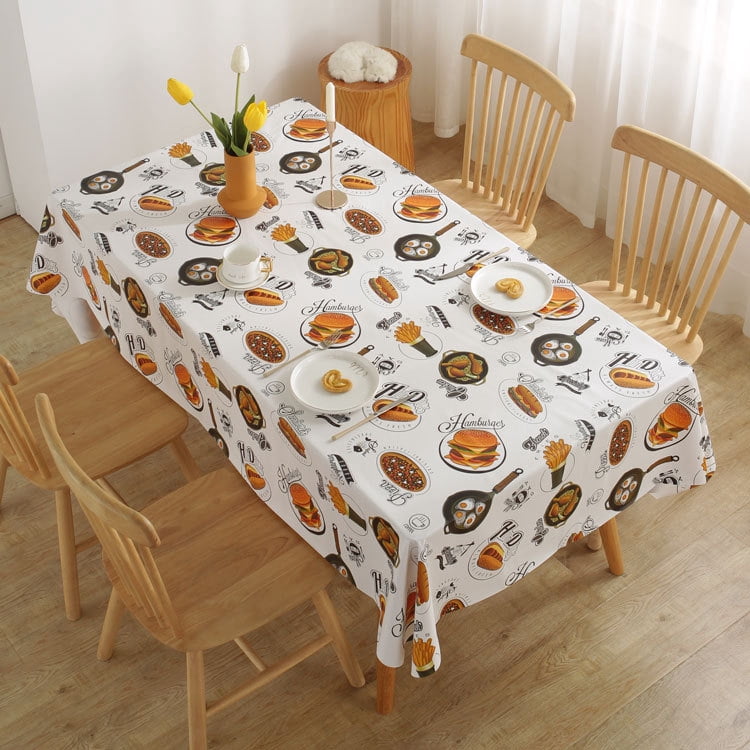 XiaoBanDeng GM Waterproof Oil -Proof Plastic PVC Dining Table Cloth ...