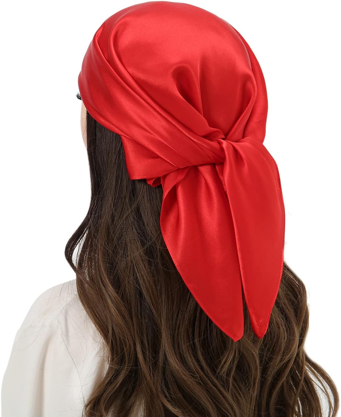 XiaoBanDeng Head Scarf for Women Hair Scarf Silk Scarf for Hair ...