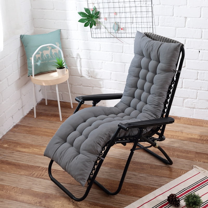 XiaoBanDeng Long Cushion Recliner Chair Cushion Thicken Cushion Long ...