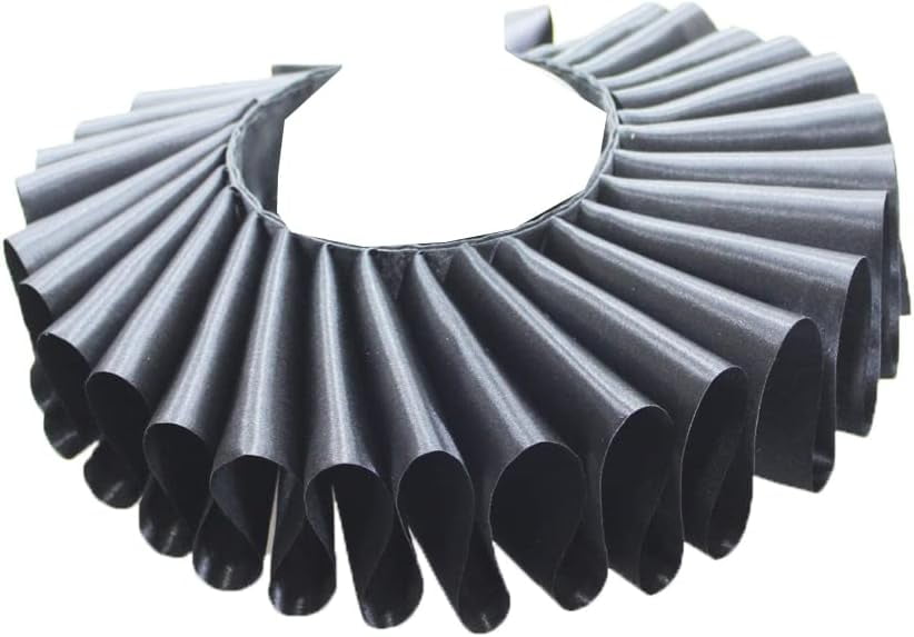 XiaoBanDeng Renaissance Elizabethan Neck Ruff Collar Neck Ruffled ...