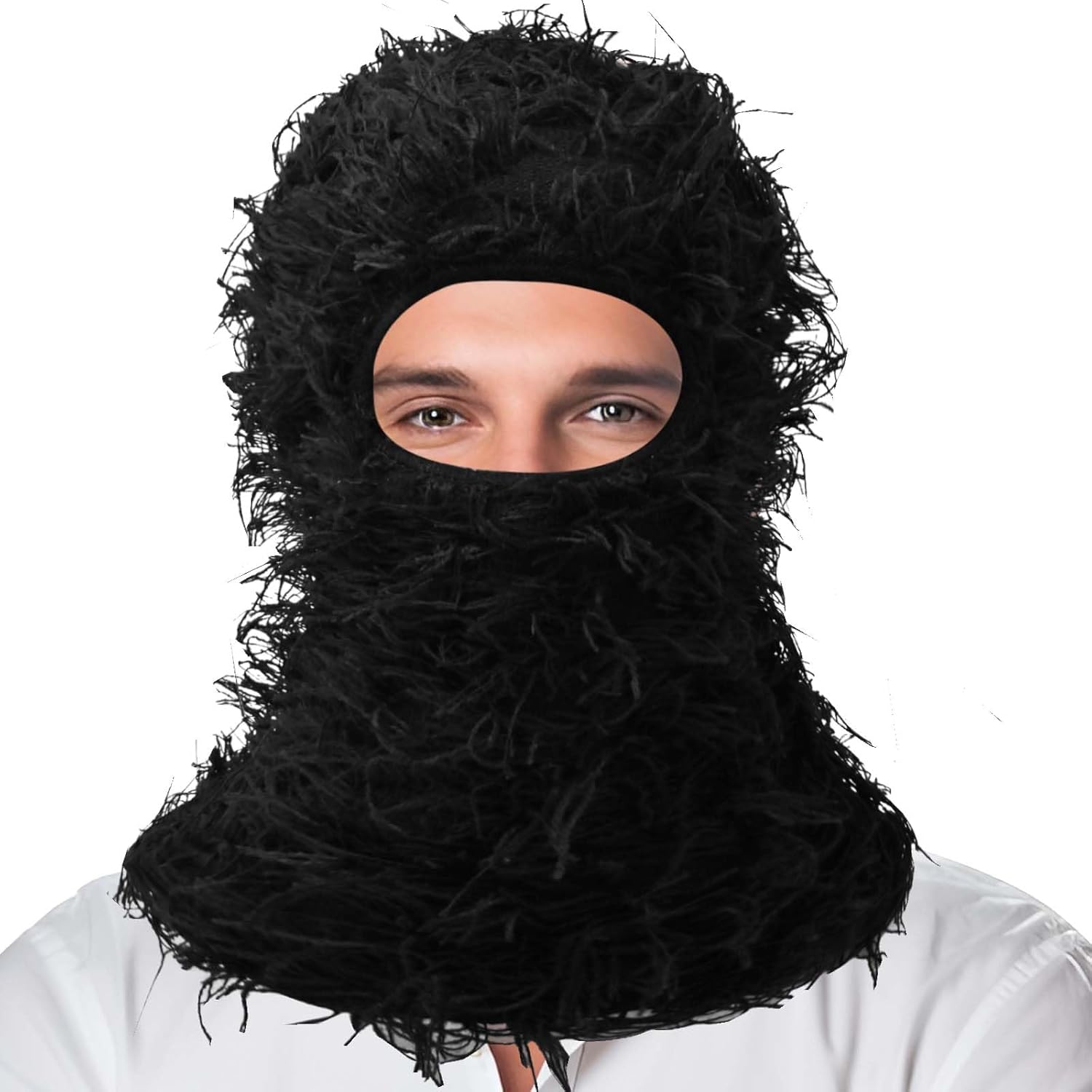 XiaoBanDeng Ski Mask Knitted Full Face Shiesty Mask Winter Windproof ...
