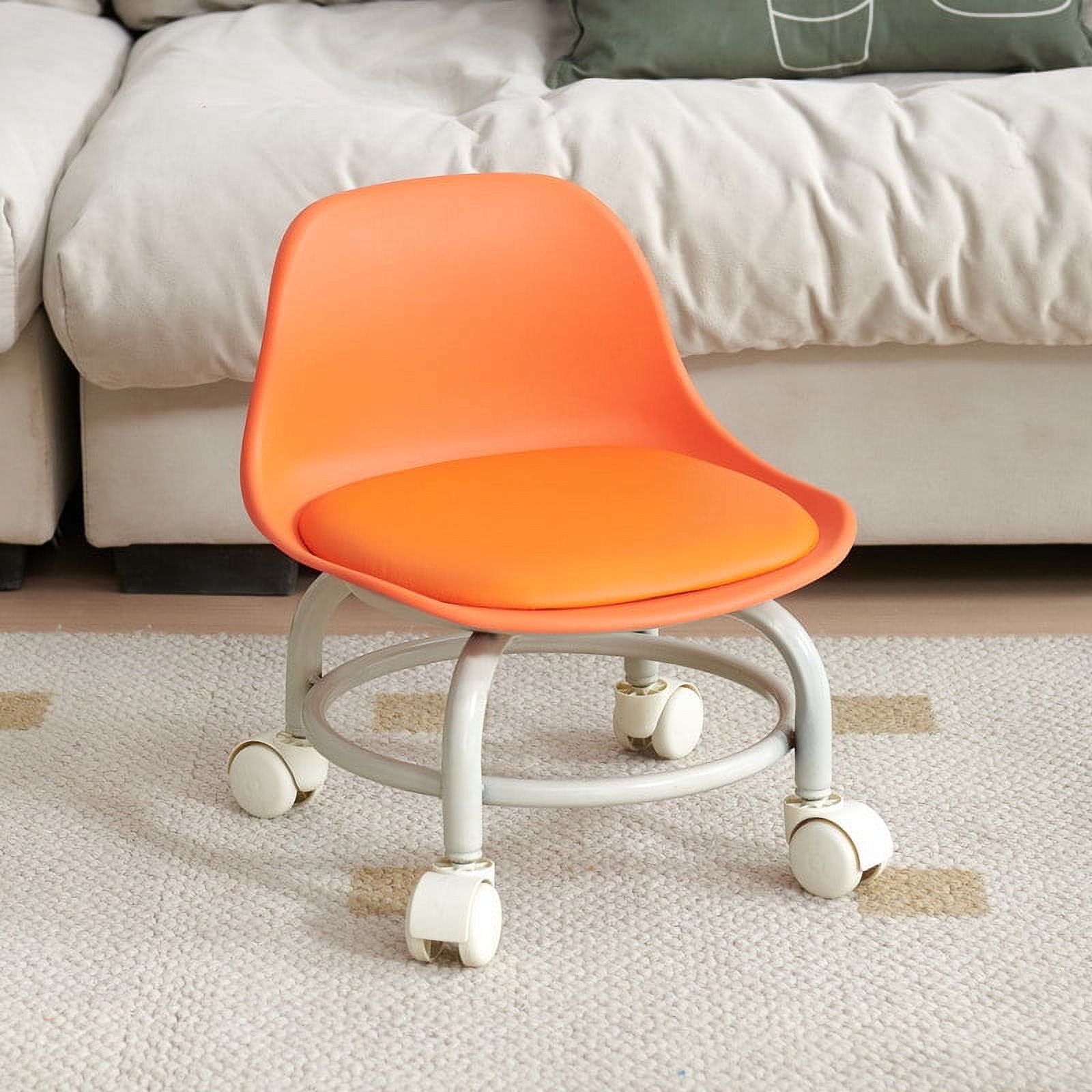 XiaoBanDeng Small Stool Pulley Dwarf Stool Universal Wheels With Wheel Bench Pulp Stools ...