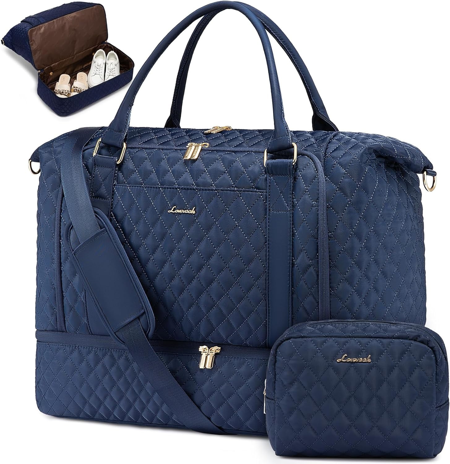 XiaoBanDeng Travel Weekender Bags for Women,Carry on Duffle Bag with ...