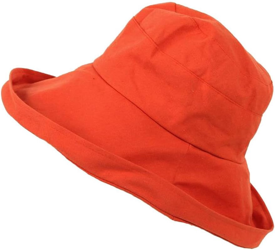 XiaoBanDeng Unisex Sun Hat Summer Linen Cotton Fishing Bucket Hat Wide ...