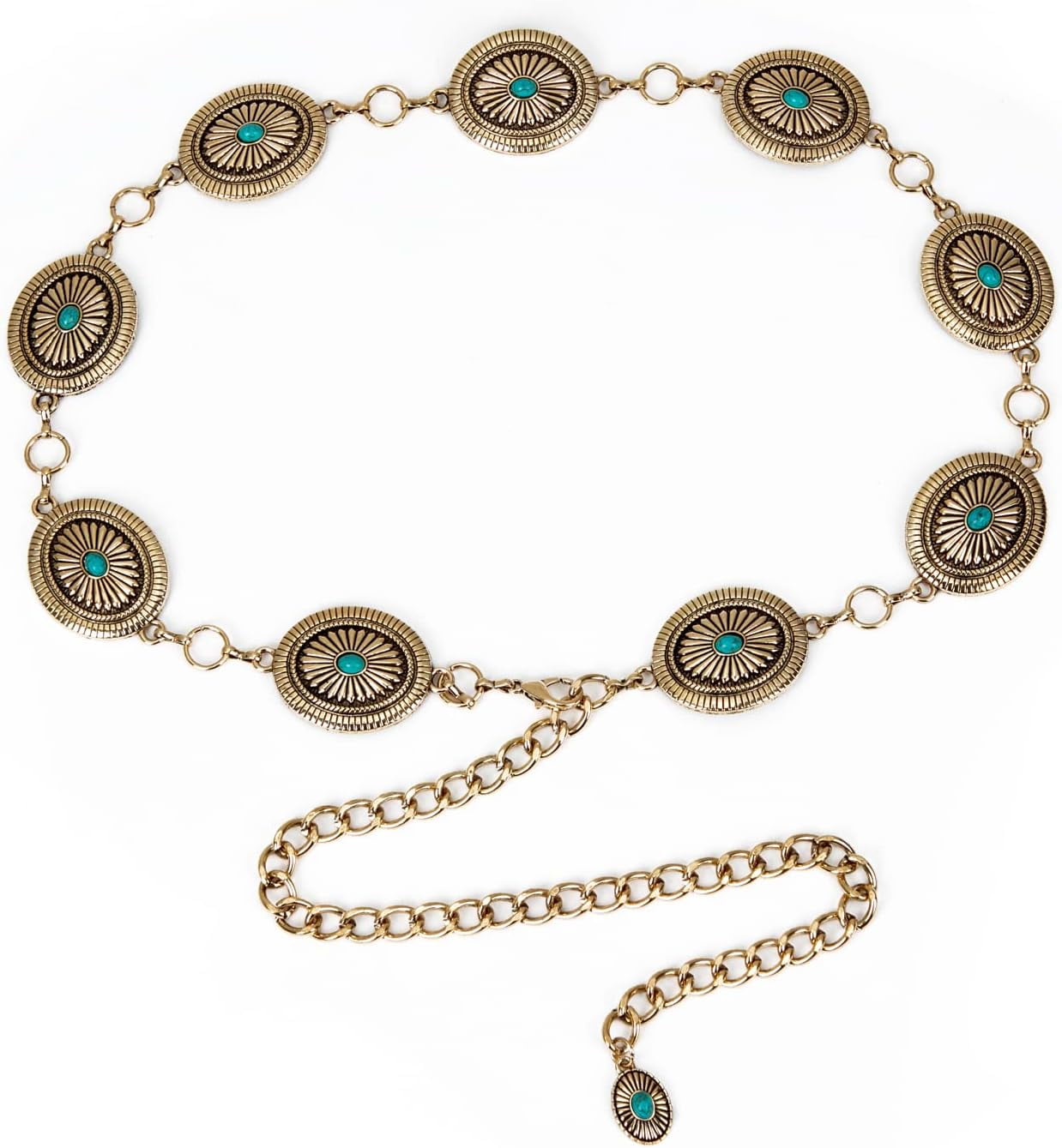 XiaoBanDeng Waist chain women's metal chain dress with sweater chain ...