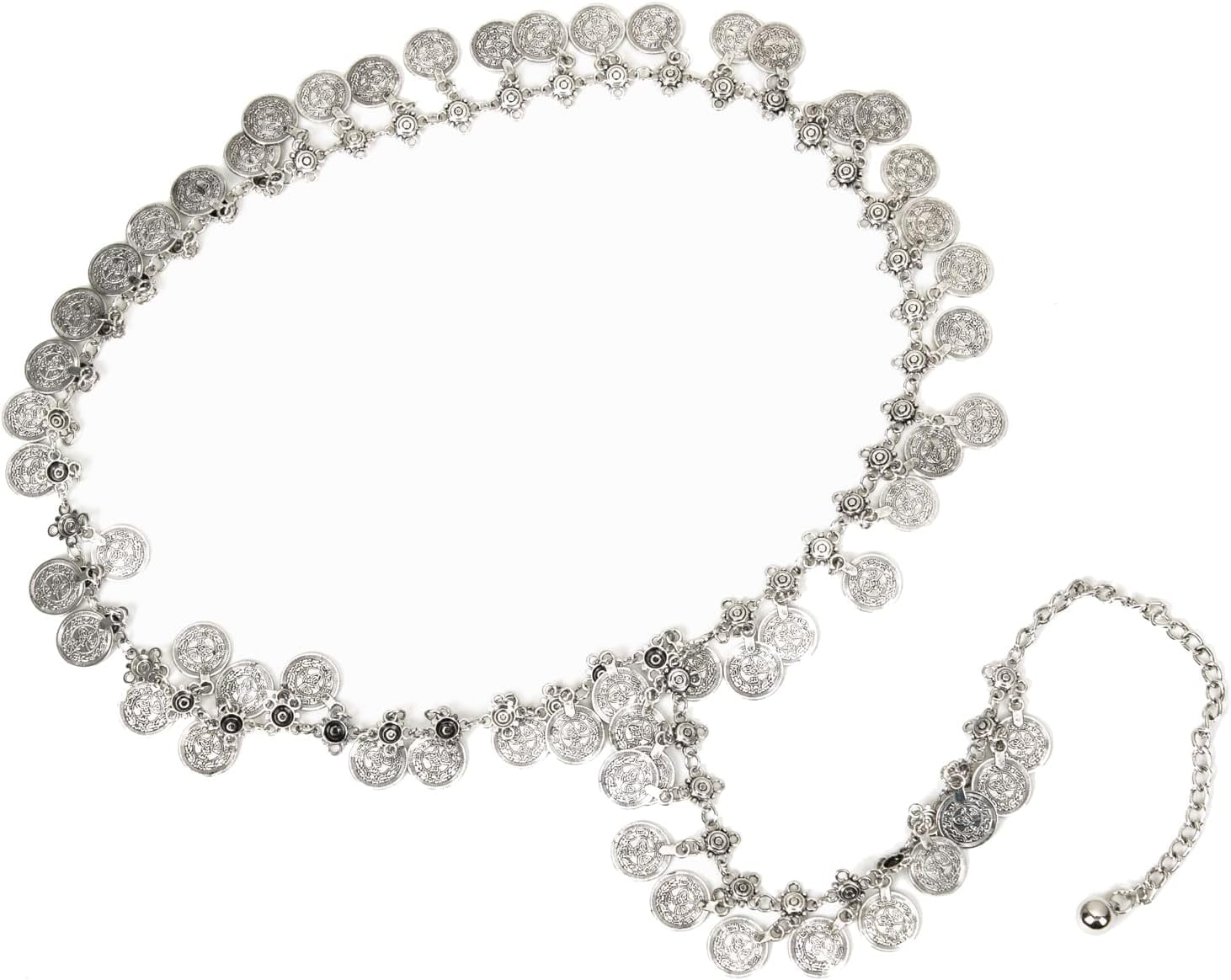 XiaoBanDeng Waist chain women's metal chain dress with sweater chain ...