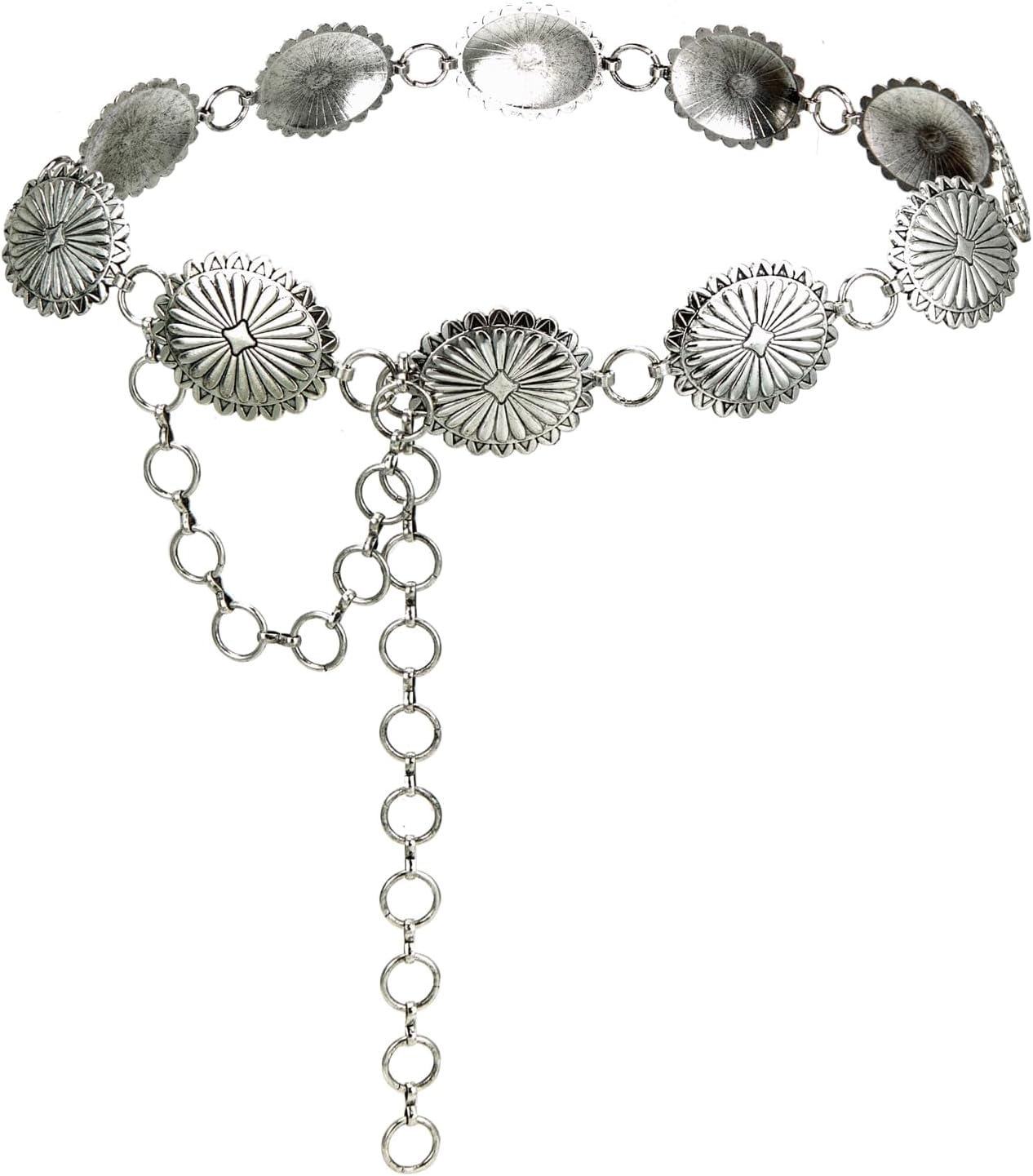 XiaoBanDeng Waist chain women's metal chain dress with sweater chain ...