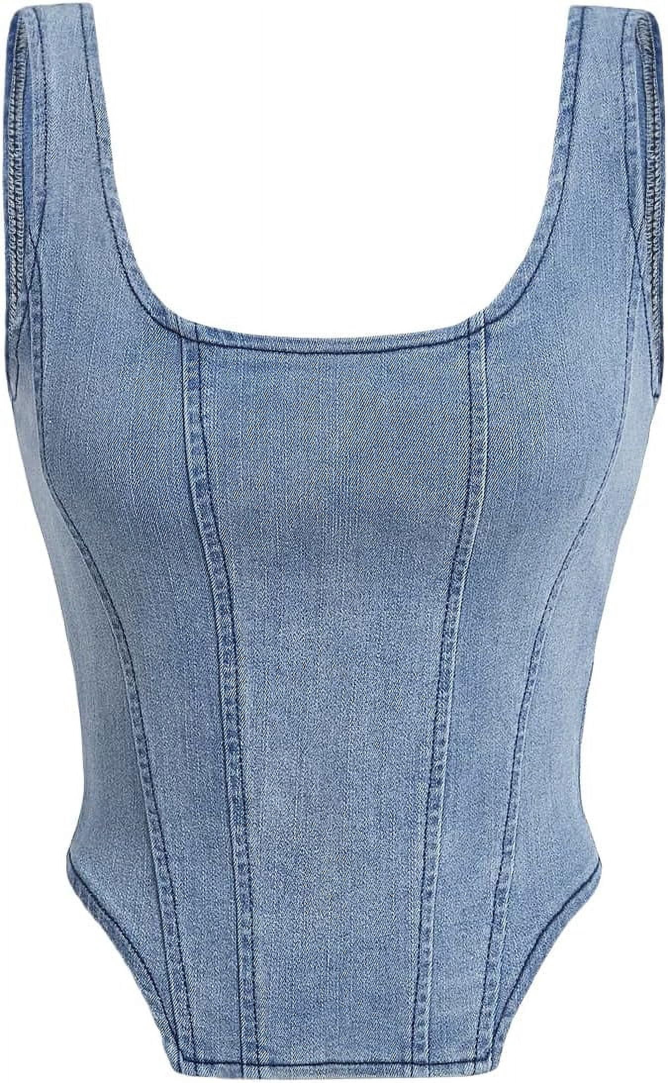 XiaoBanDeng Women's Zip Up Back Asymmetrical Scoop Neck Sleeveless ...