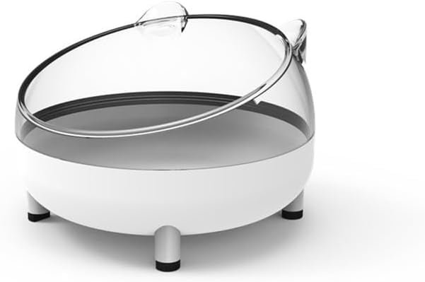 XiaoBanDeng Woof Hamster Sand Bath Container, Large Sandbox Toilet ...