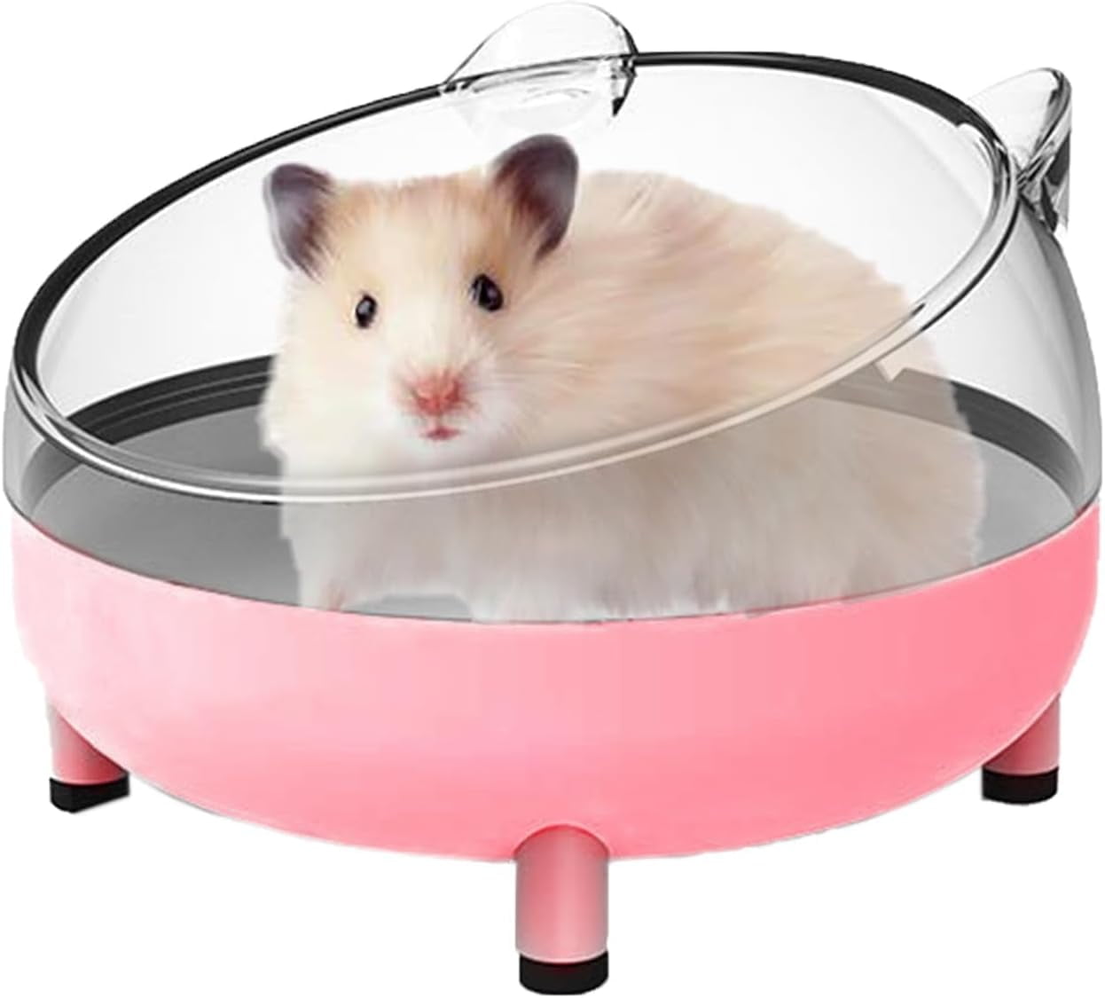 XiaoBanDeng Woof Hamster Sand Bath Container, Large Sandbox Toilet ...